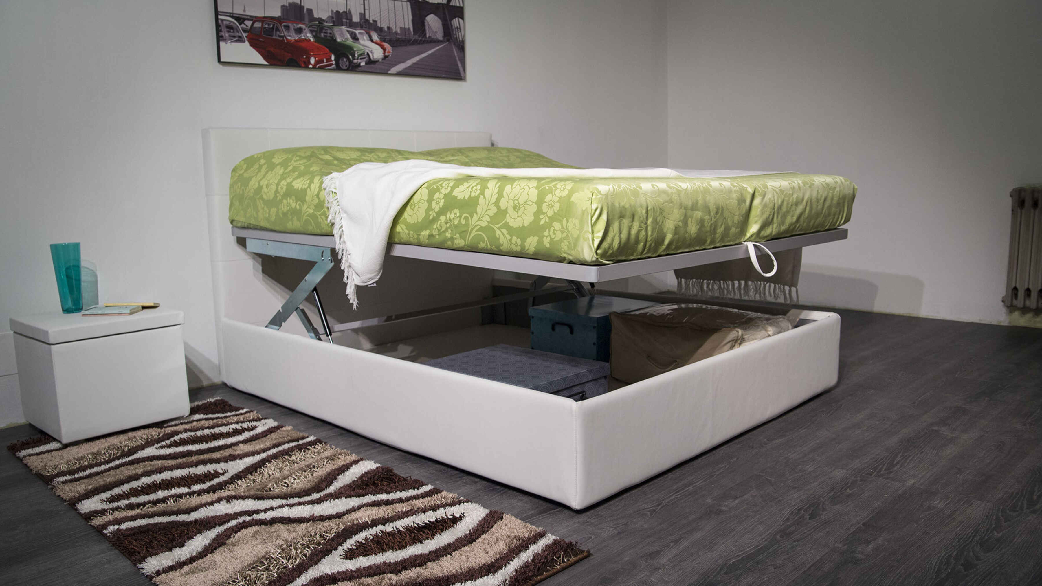 Letto contenitore Aurora | Italian Bed Snc